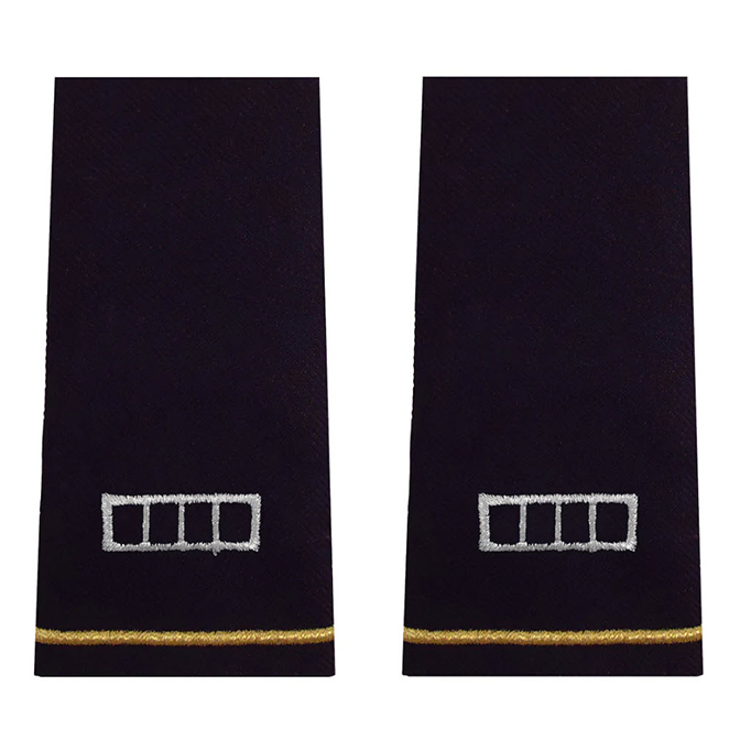 Army Service Uniform Rank Shoulder Marks - Pair - Small
