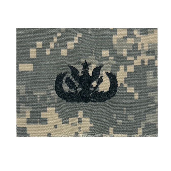 SGAUS MEMS Qualification Badge on UCP (DIGITAL ACU) - Sew-On