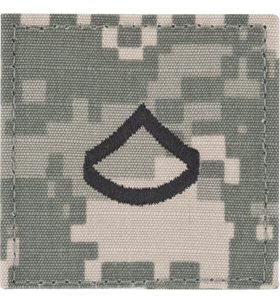 Army Rank Patch - Digital UCP on Velcro