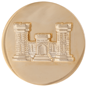 Army Enlisted Branch Insignia Lapel Disc - Engineer