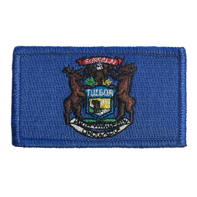 Michigan Flag Patch