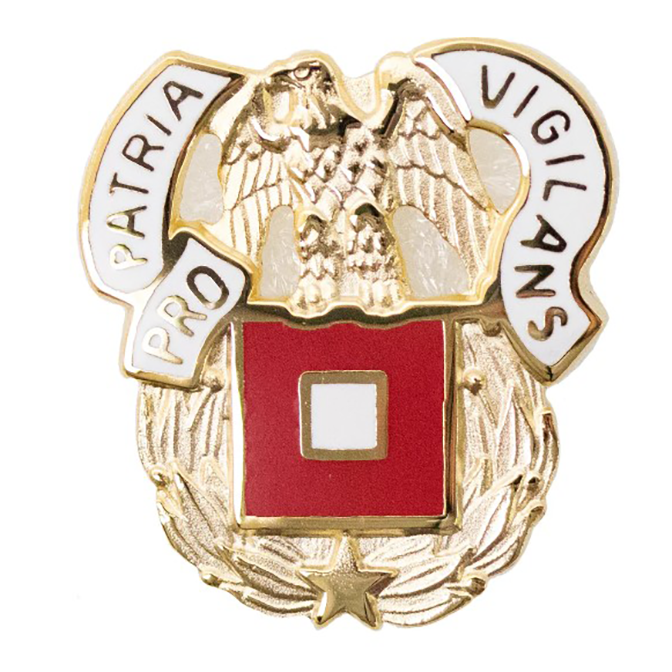 Army Corps Crest Insignia Pin - Signal Corps