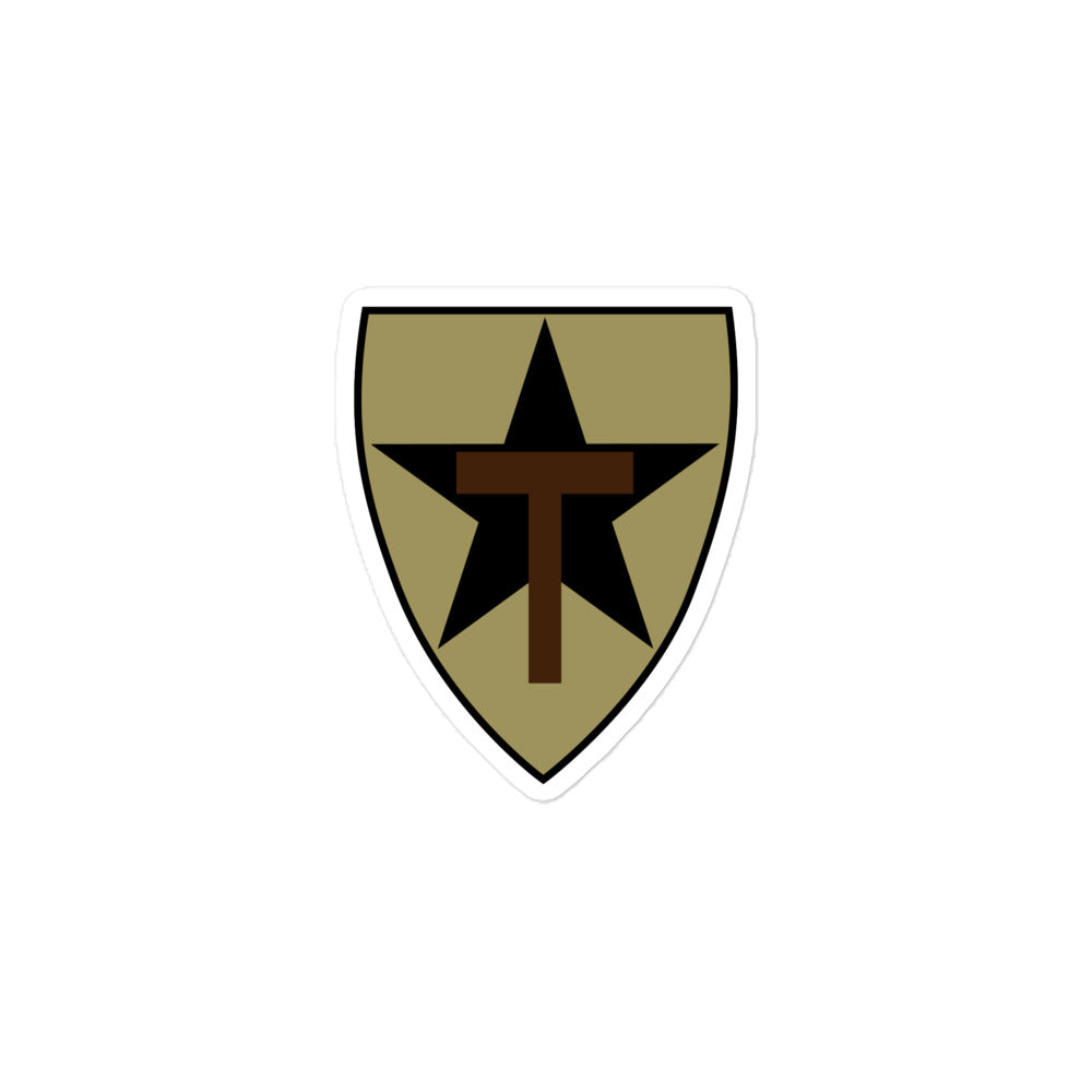 Texas State Guard SSI Sticker