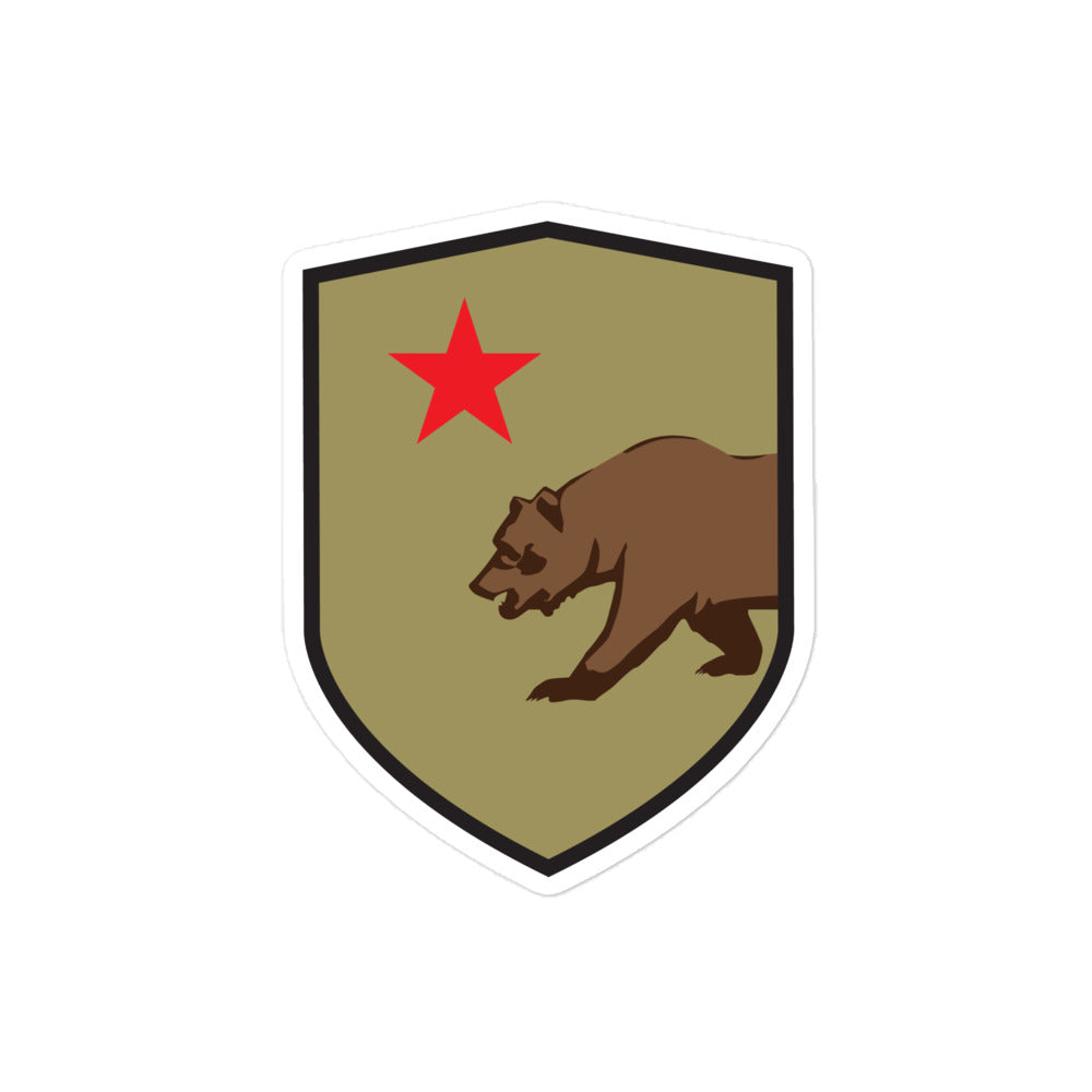 California State Guard Subdued SSI Sticker